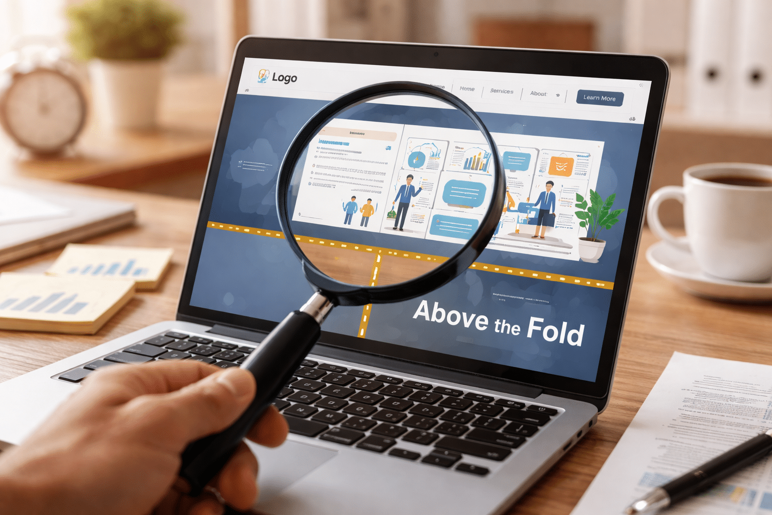 O que é Above the Fold? - Vejapixel